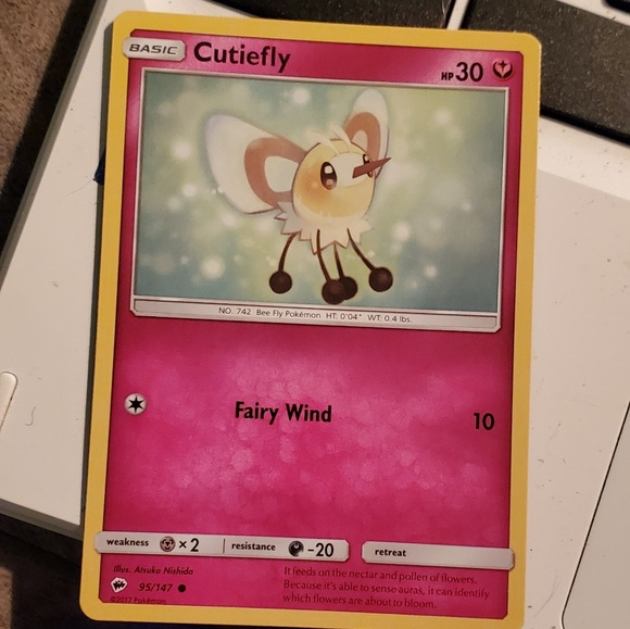 Other | Cutiefly 95 Pokemon Card | Poshmark